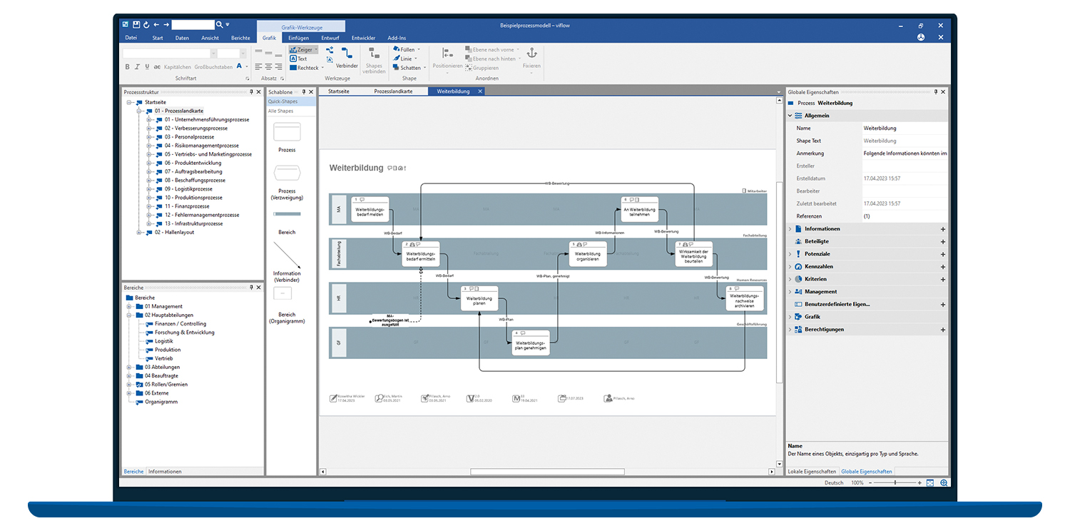 Prozessmodellierung im Abo: Neue Version von viflow veröffentlicht